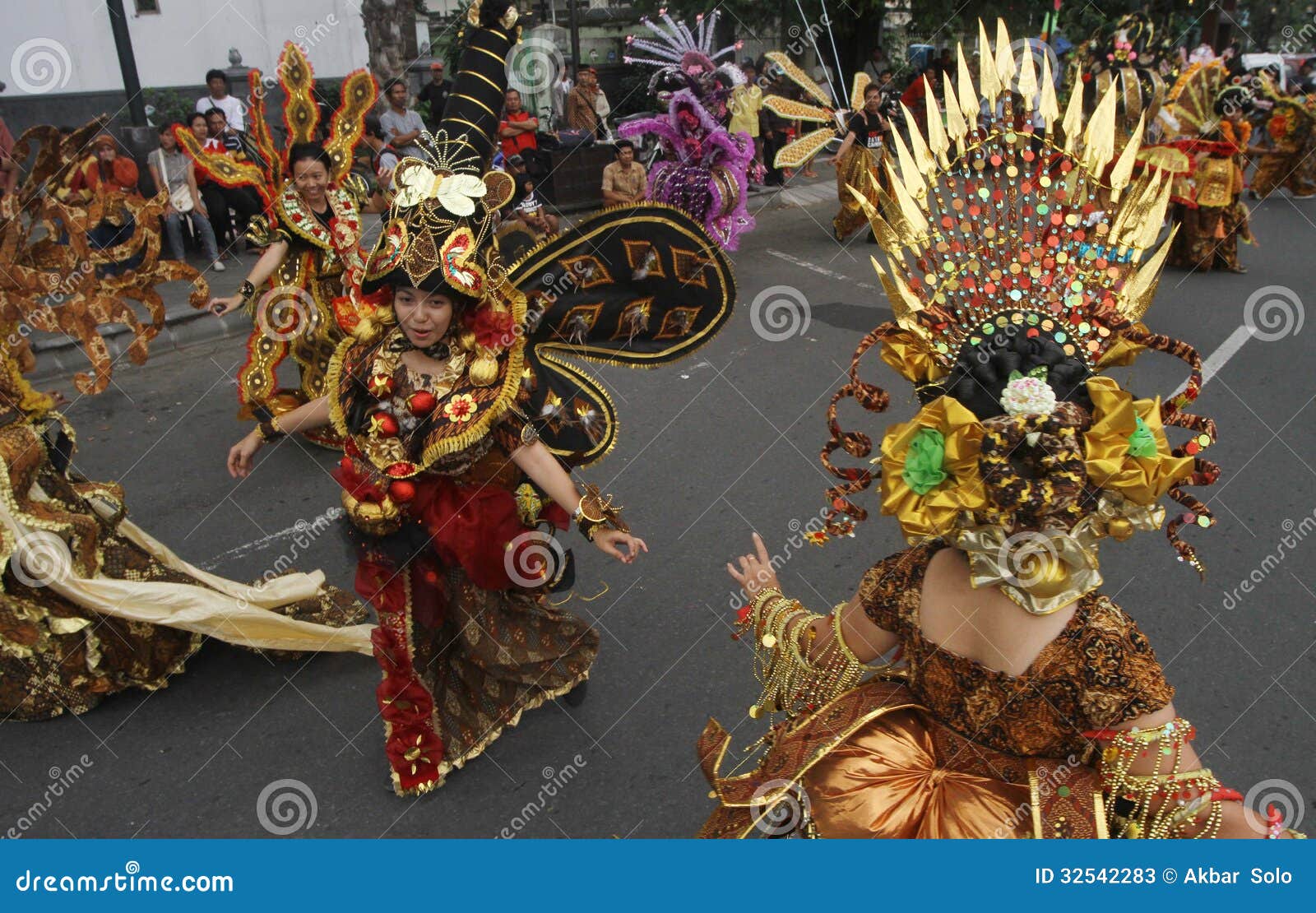 Solo batik carnival editorial stock photo. Image of dance - 32542283
