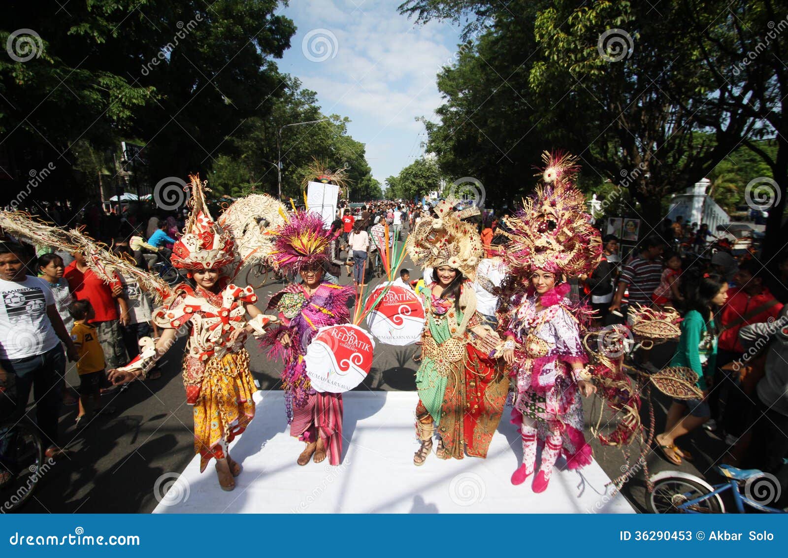 Solo batik carnival editorial stock photo. Image of culture - 36290453