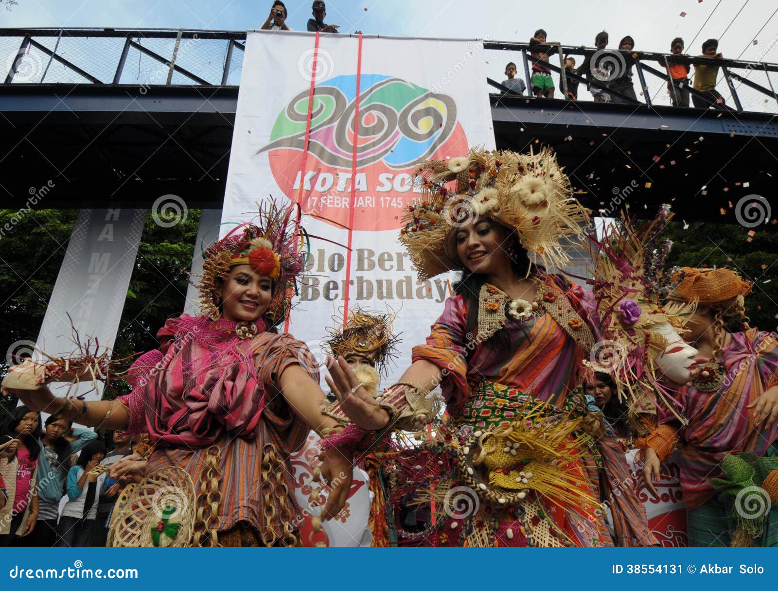 Solo batik carnival editorial photo. Image of samba, dance - 38554131