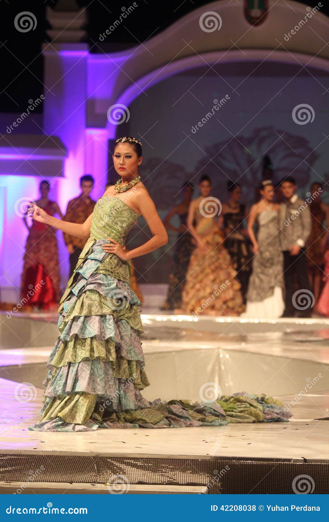 Solo Batik Fashion editorial stock photo. Image of creating - 42208038