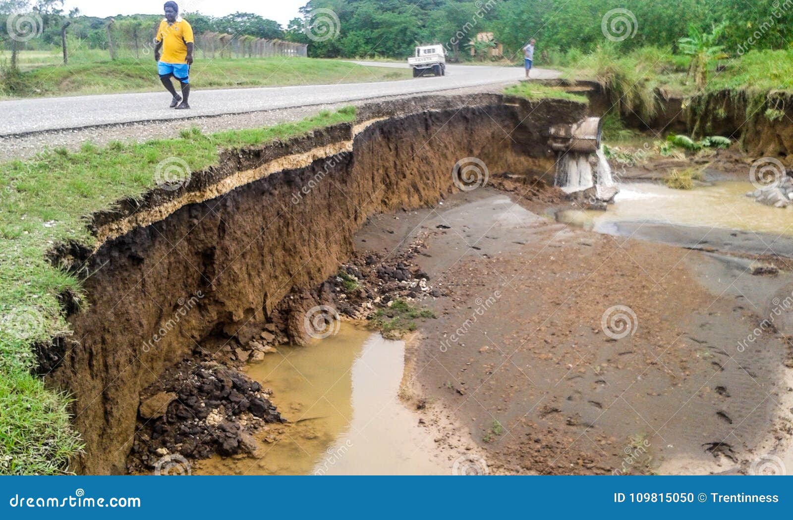 Solomon Islands Cyclone and Flooding Editorial Image - Image of ...