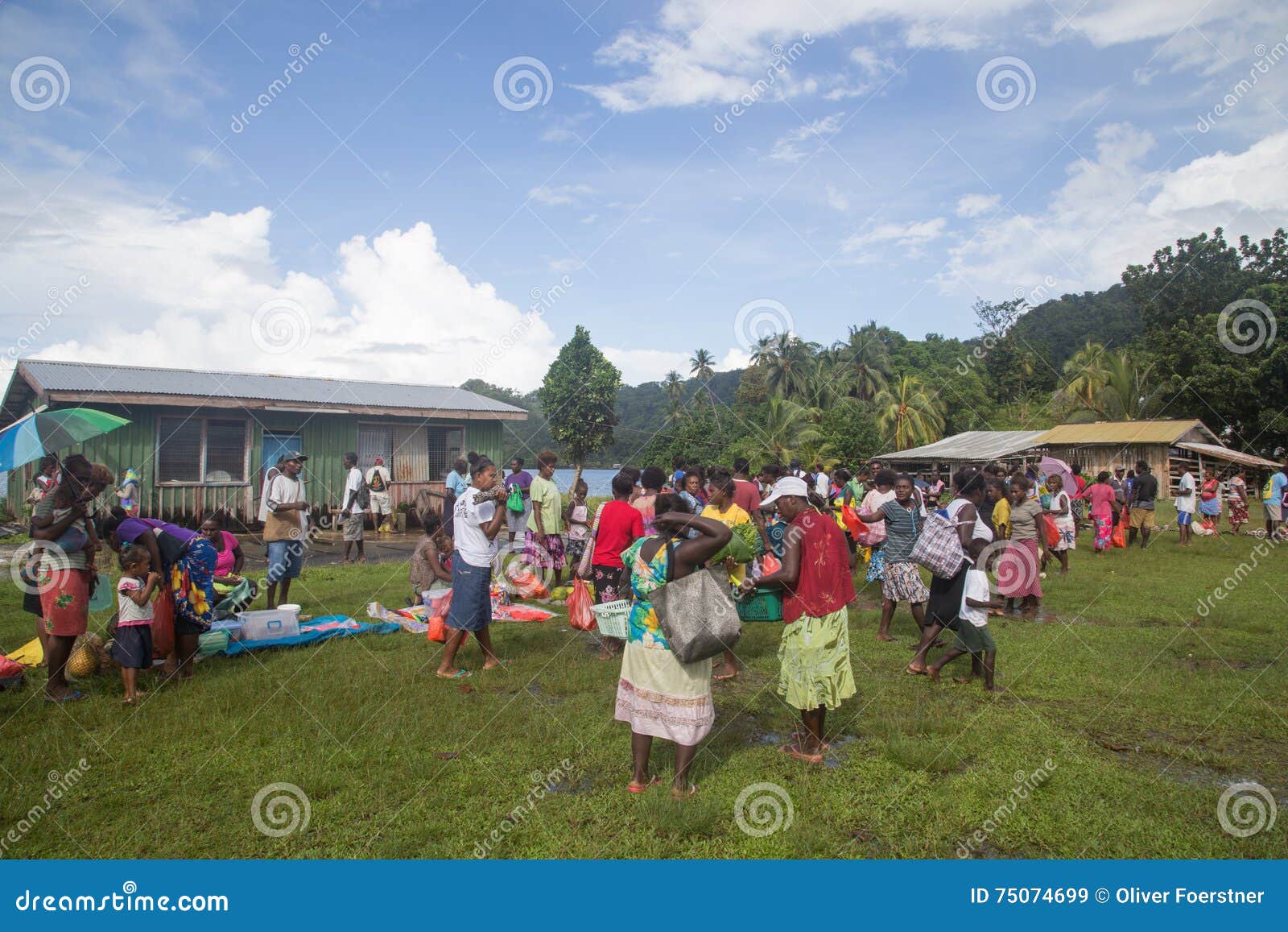 Solomon Islands Local Market Imagen de archivo editorial - Imagen de ...