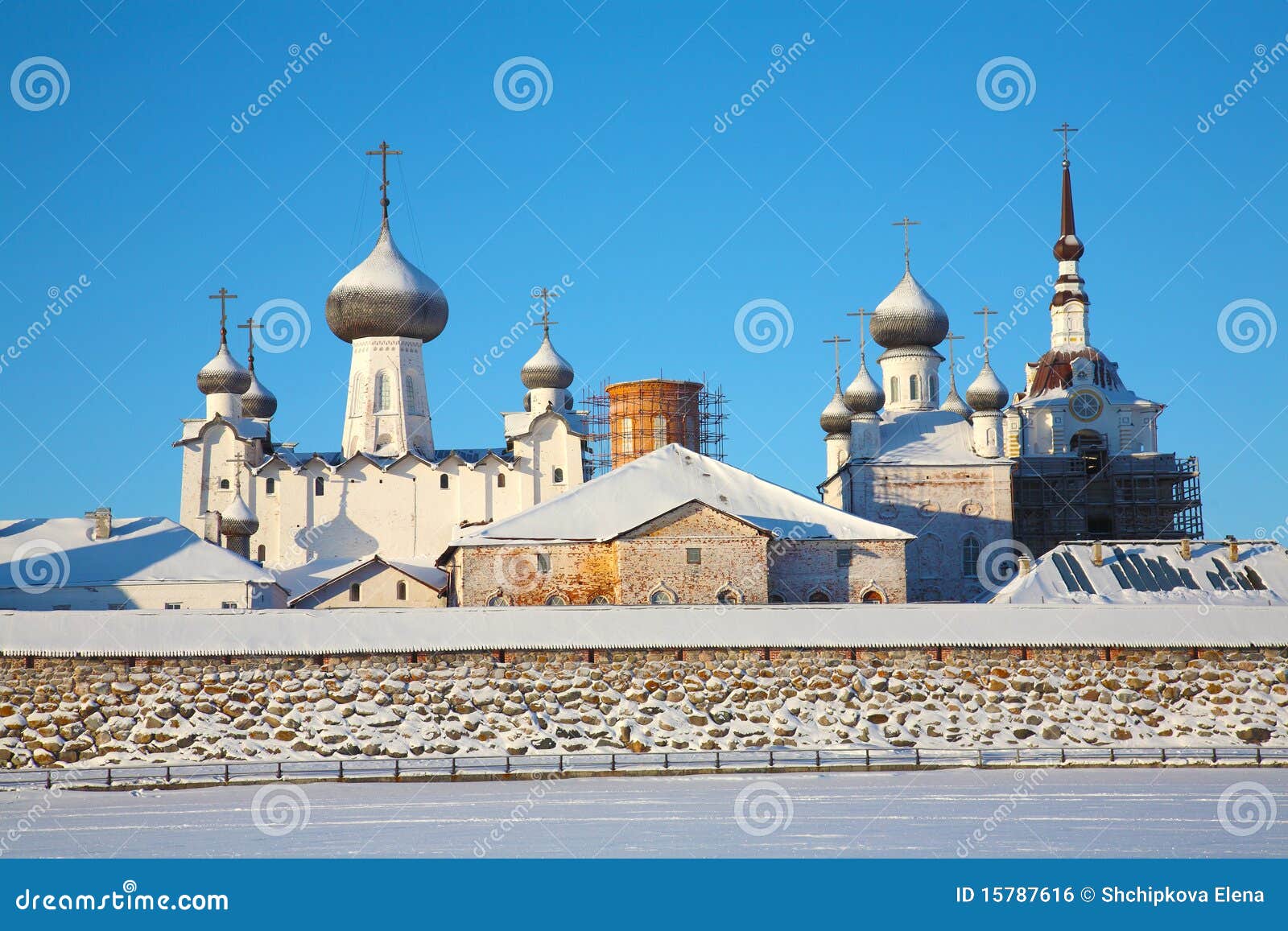Solovetsky monastery. stock photo. Image of nature, solovetsky - 15787616