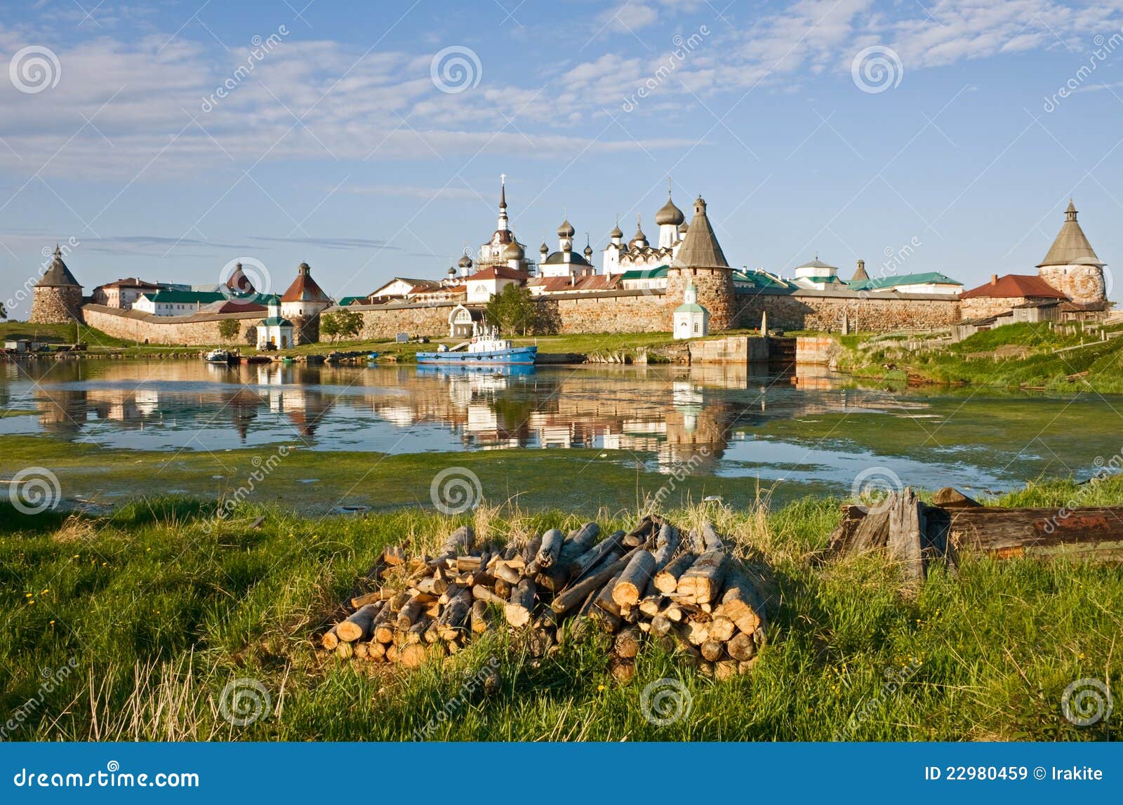 Solovetsky Monastery stock image. Image of history, prison - 22980459