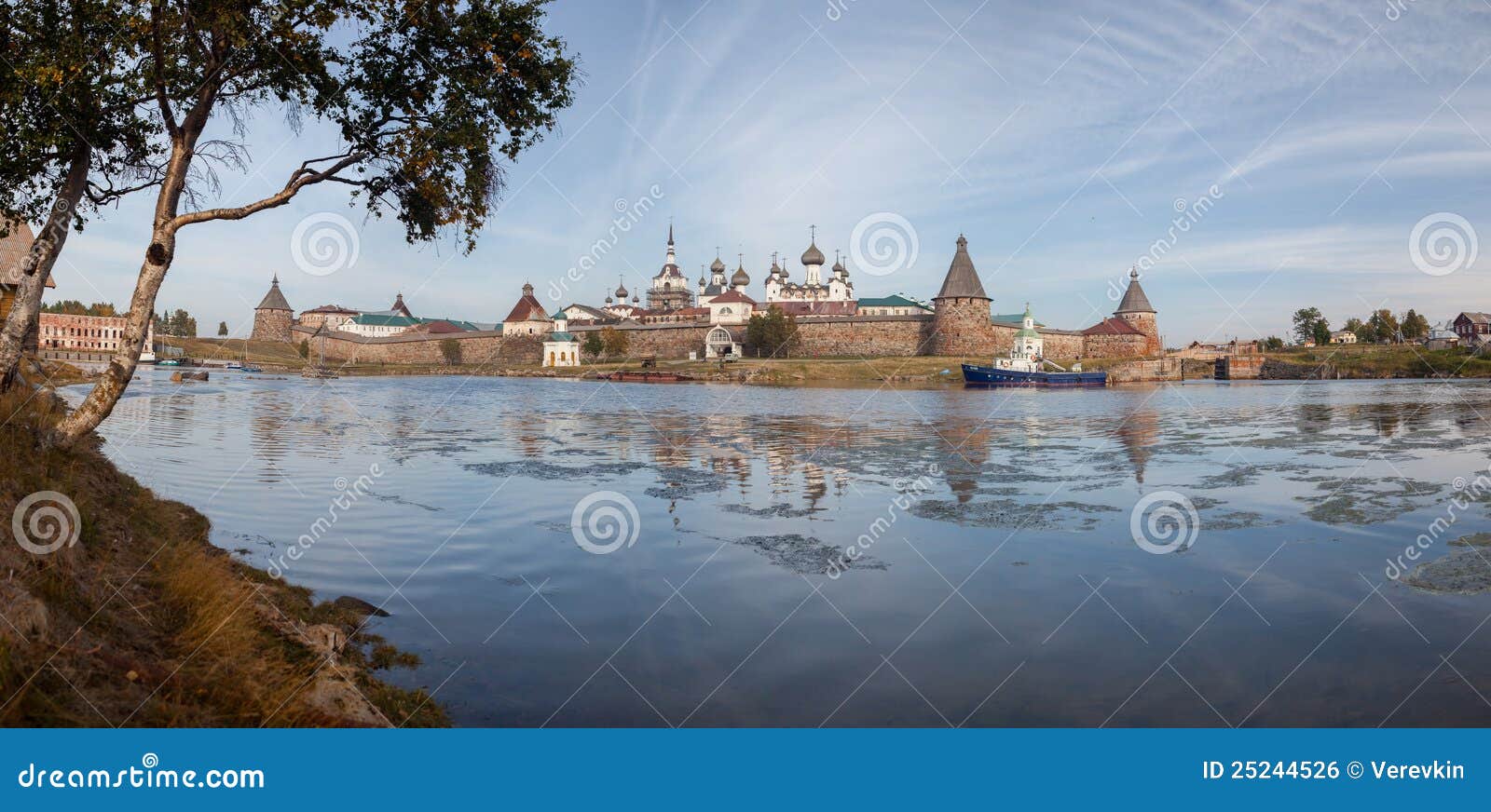 Solovetsky monastery stock photo. Image of history, background - 25244526