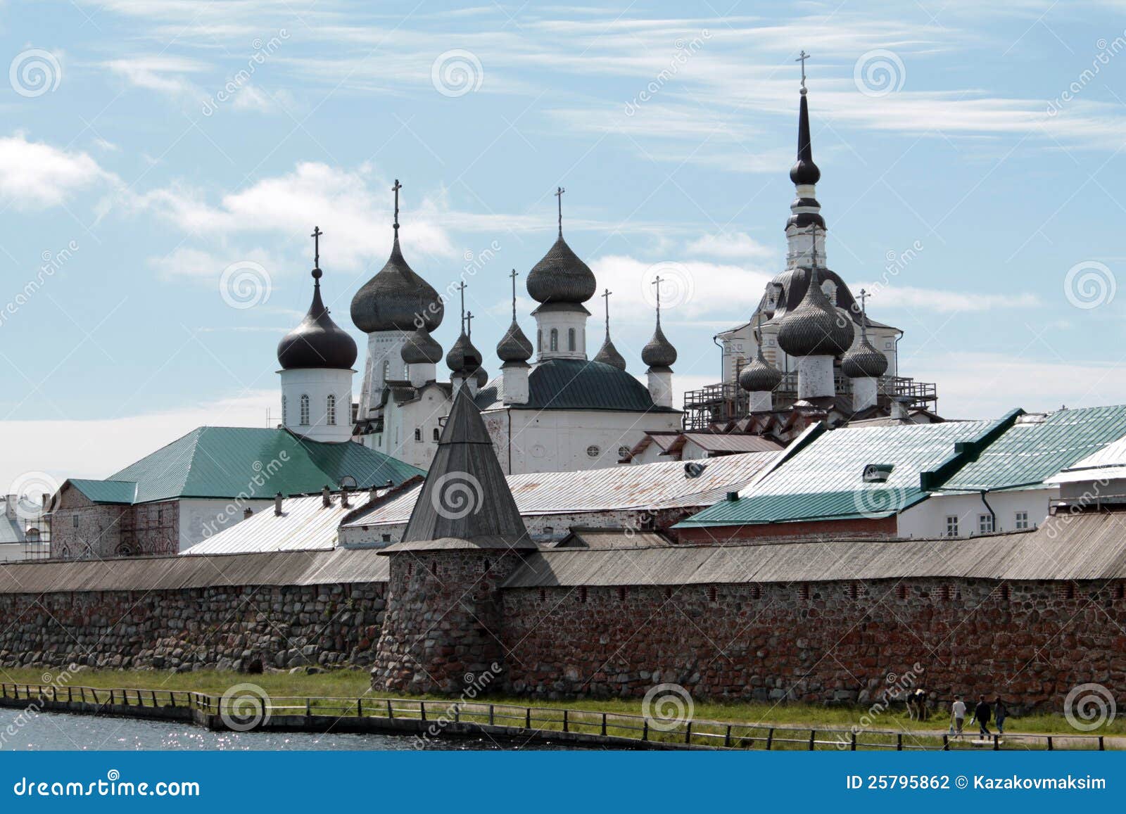Solovetsky Monastery stock photo. Image of islands, castle - 25795862