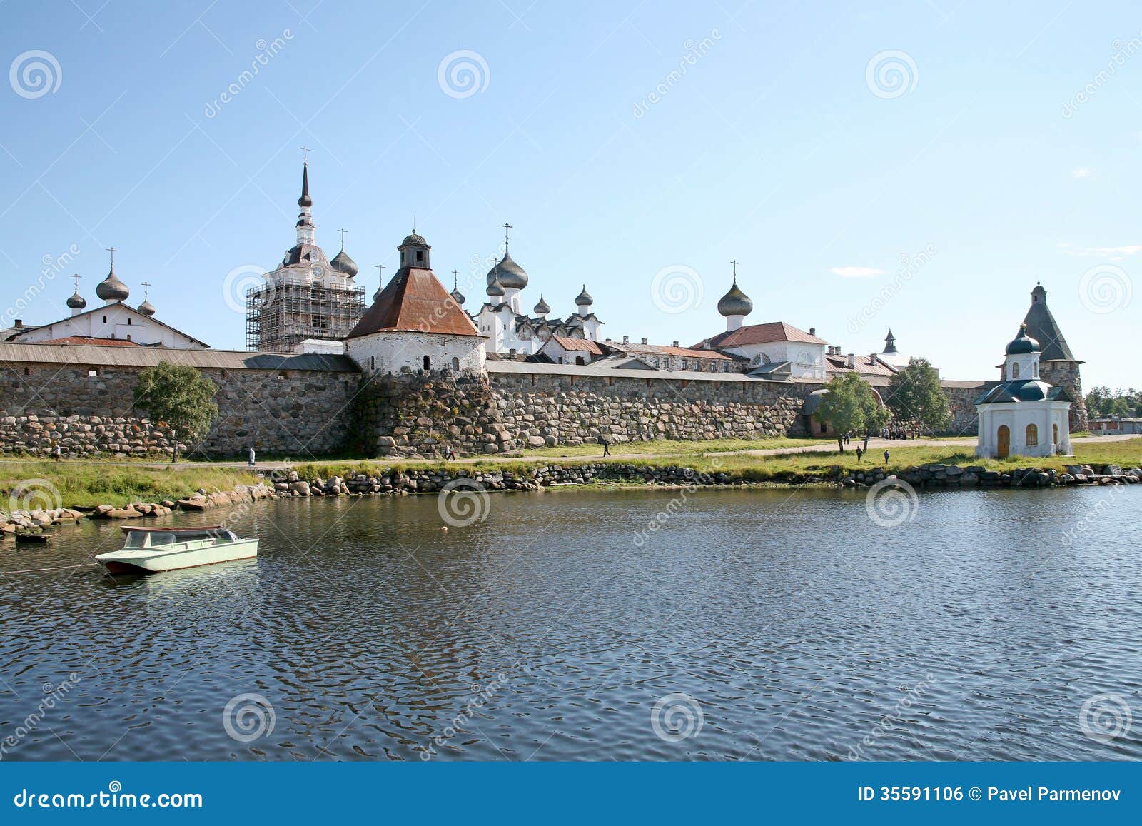Solovetsky Monastery stock photo. Image of camp, island - 35591106