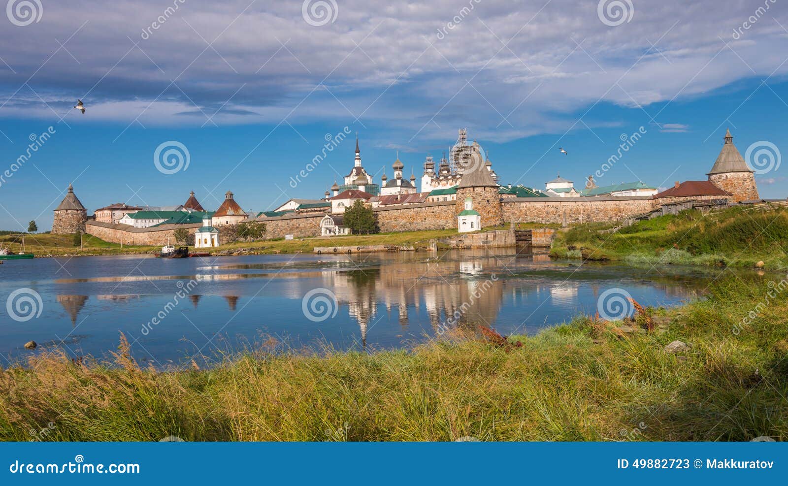 Solovetsky Monastery stock image. Image of archipelago - 49882723