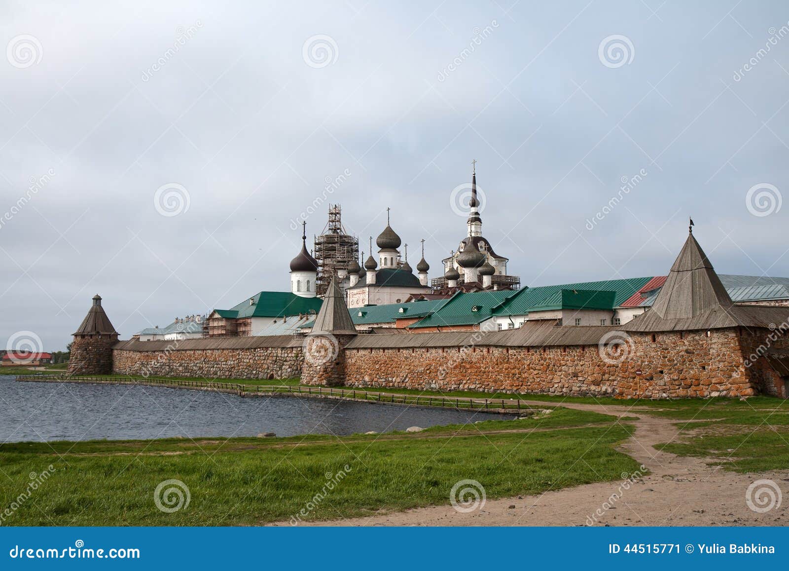 Solovetsky monastery stock image. Image of panorama, cupola - 44515771