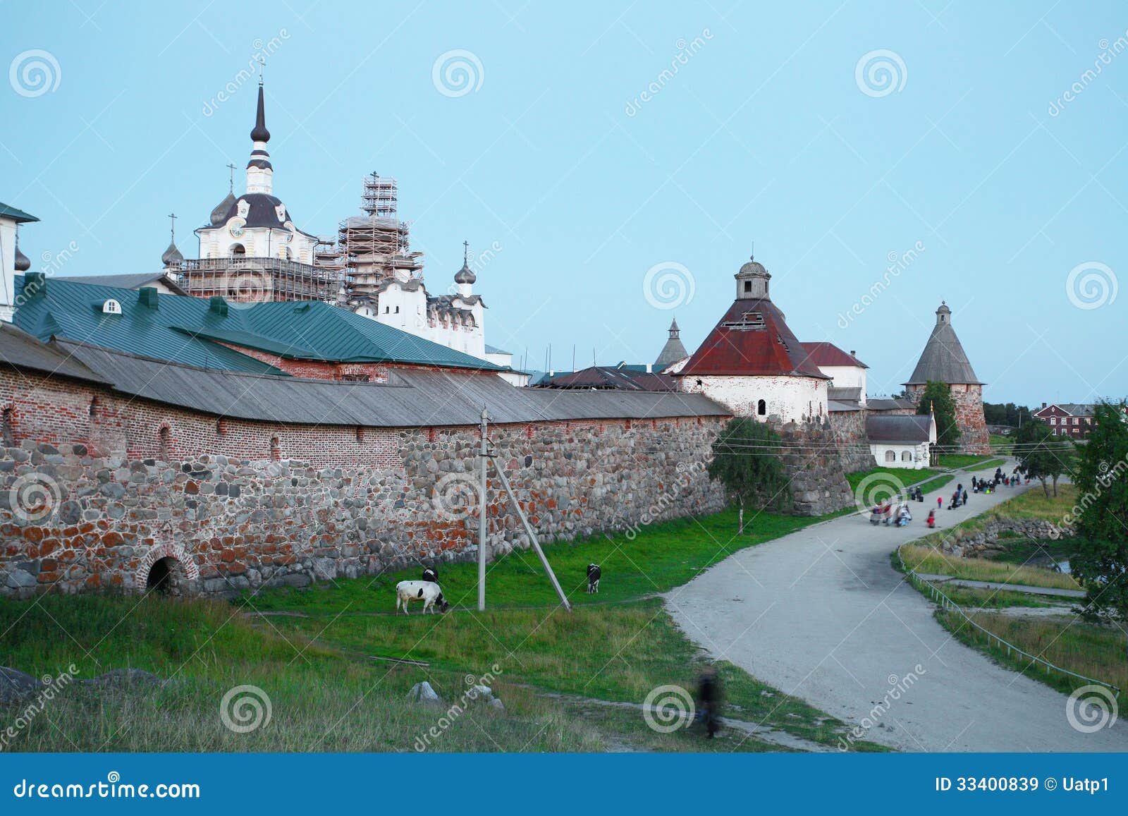 Solovetsky monastery stock image. Image of islands, landscape - 33400839