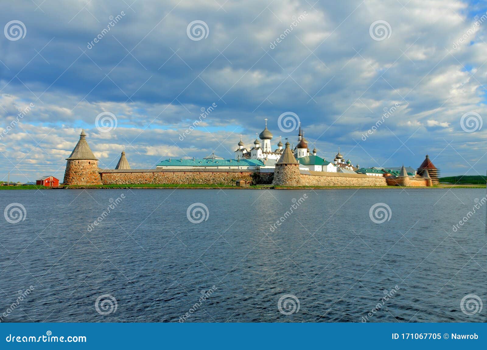 The Solovetsky Monastery stock image. Image of located - 171067705