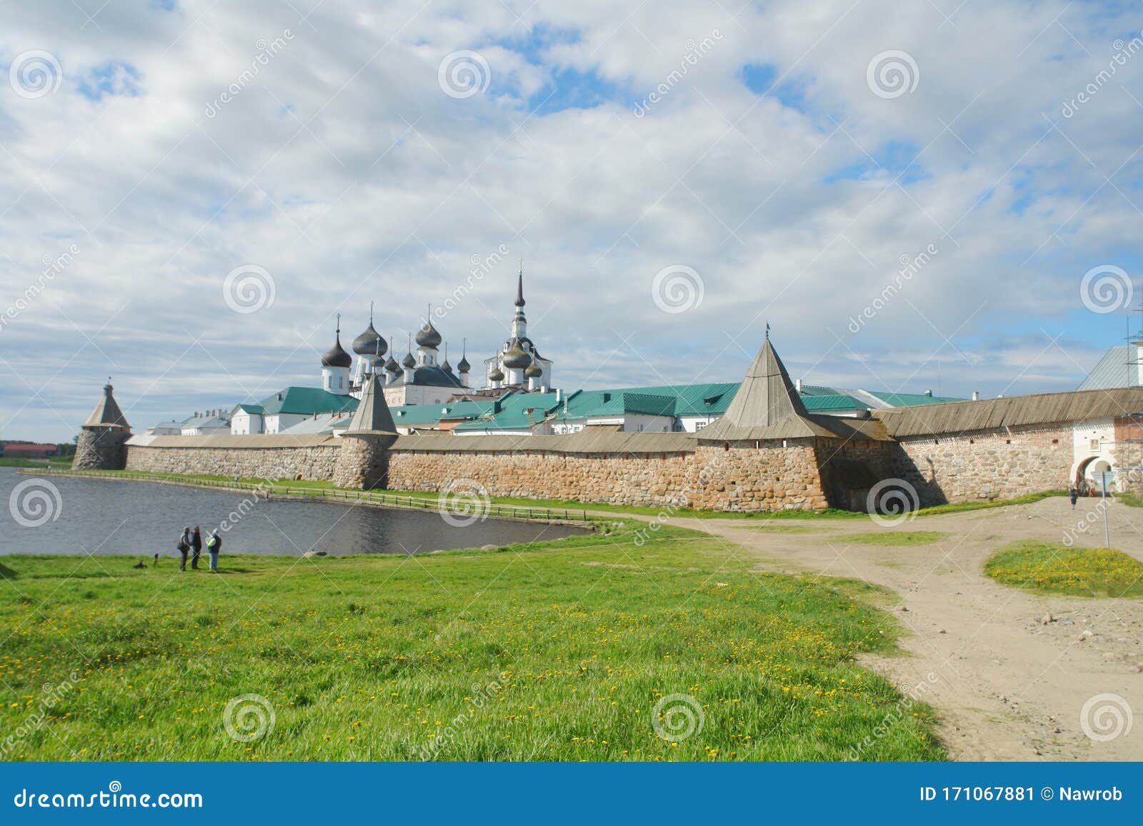 The Solovetsky Monastery stock image. Image of unesco - 171067881