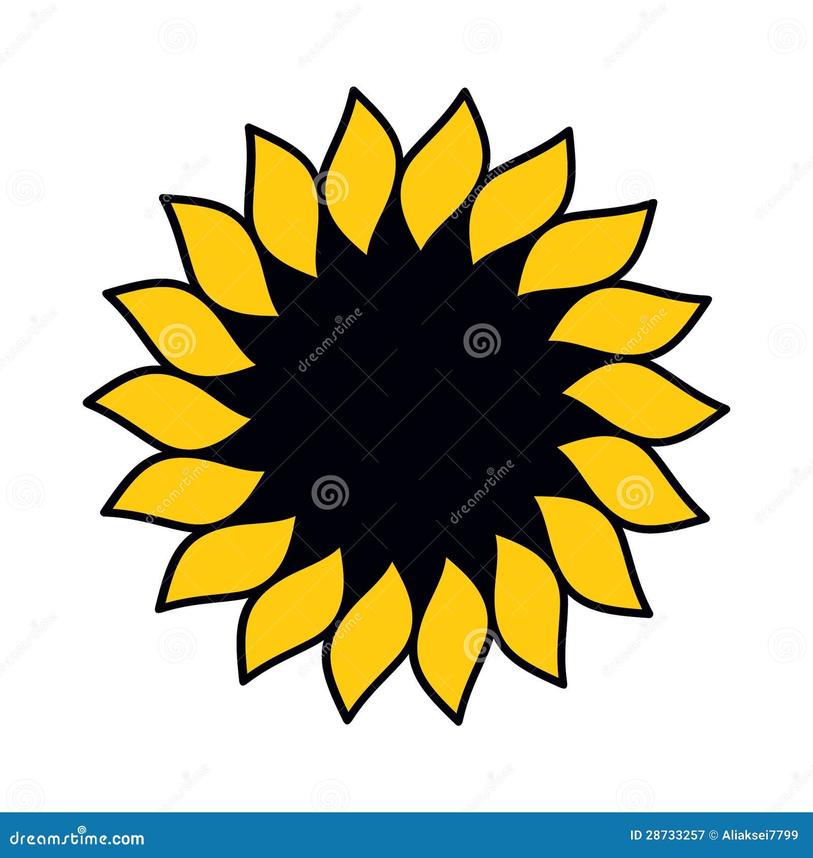 Solros vektor illustrationer. Illustration av solros - 28733257