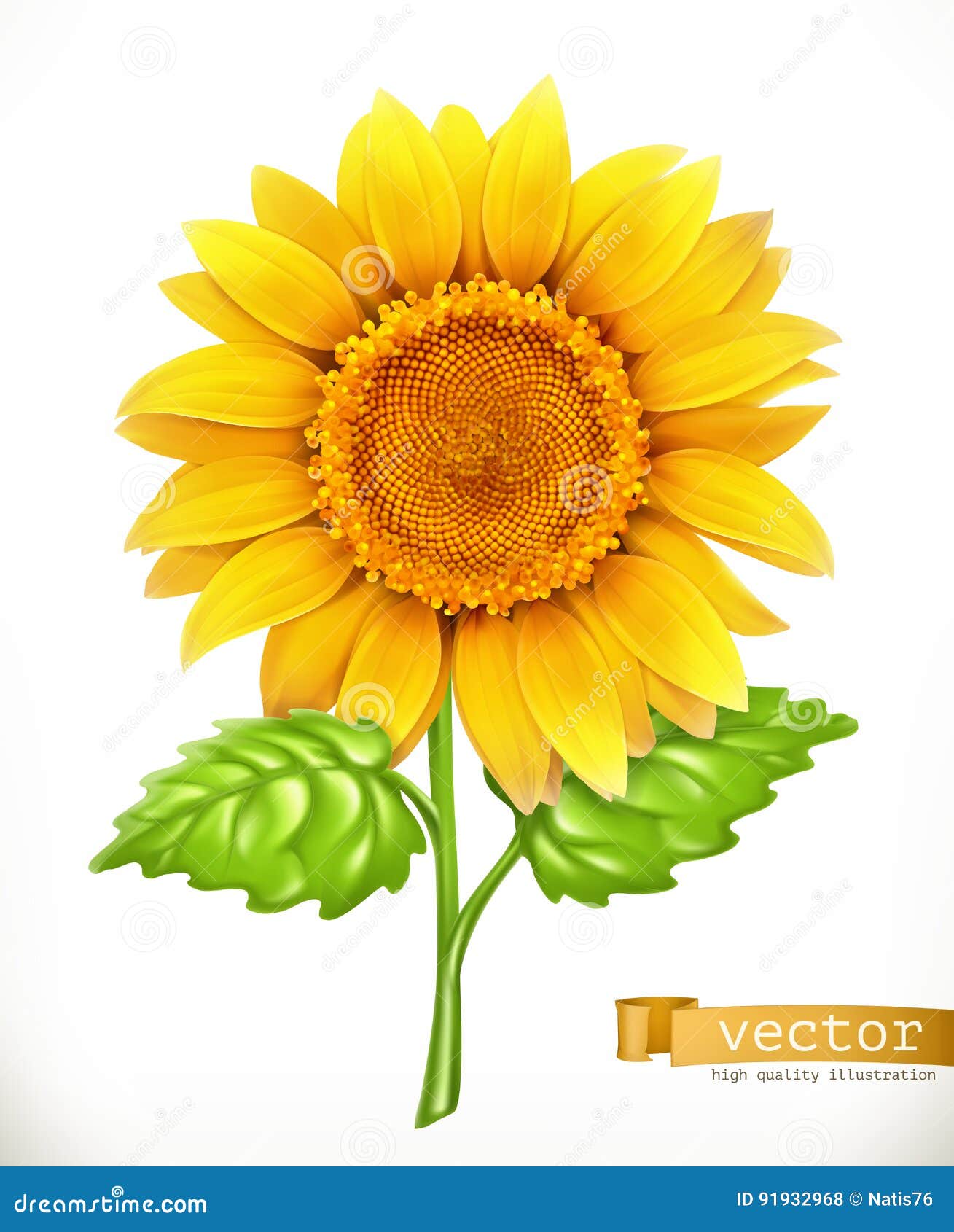 Solros gears symbolen vektor illustrationer. Illustration av floror ...