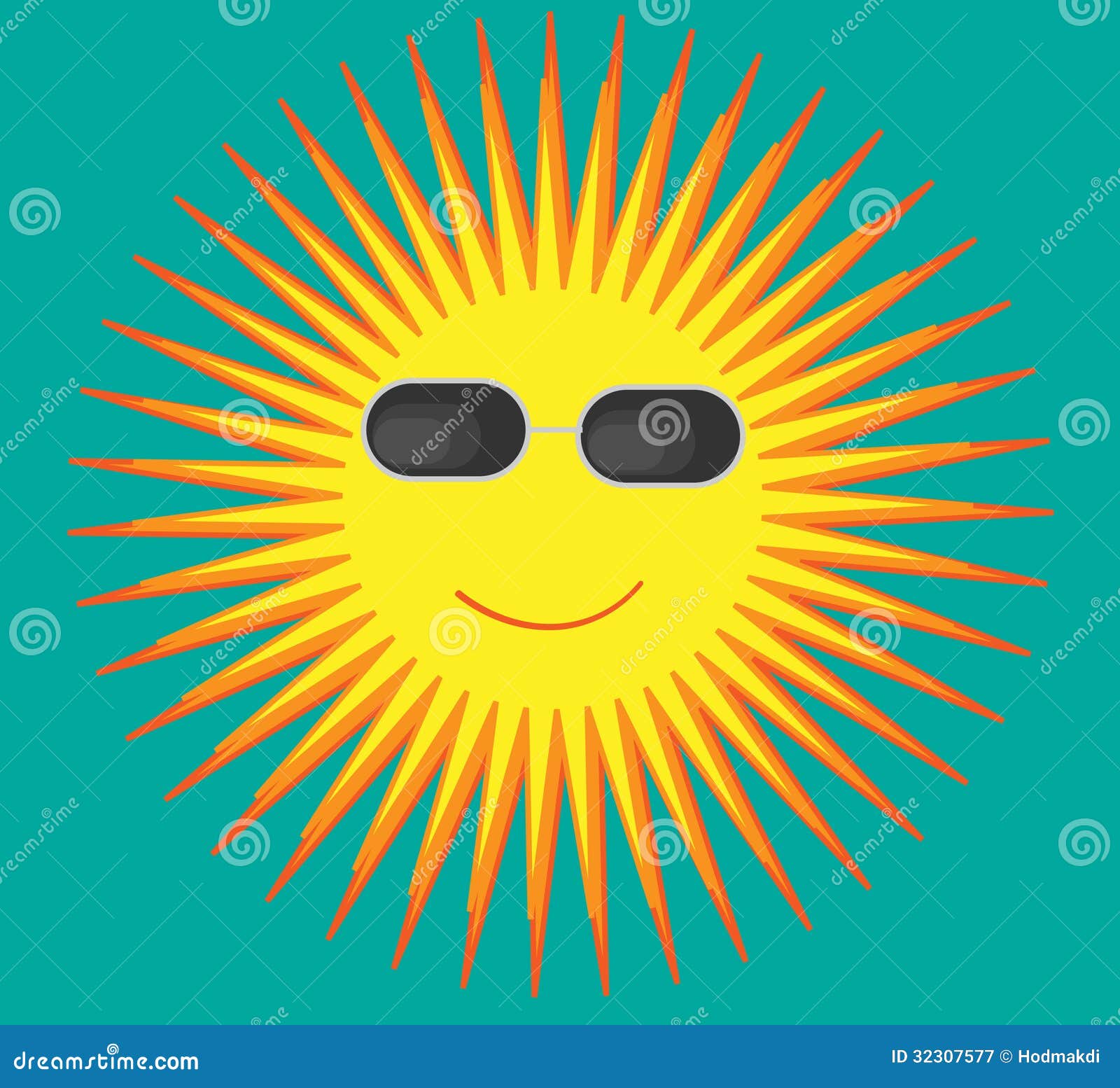 Solsemester stock illustrationer. Illustration av skissa - 32307577