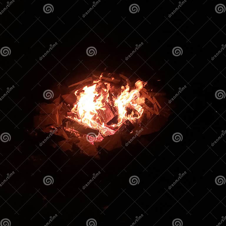Solstice Fire celebration stock image. Image of yeah - 236584697