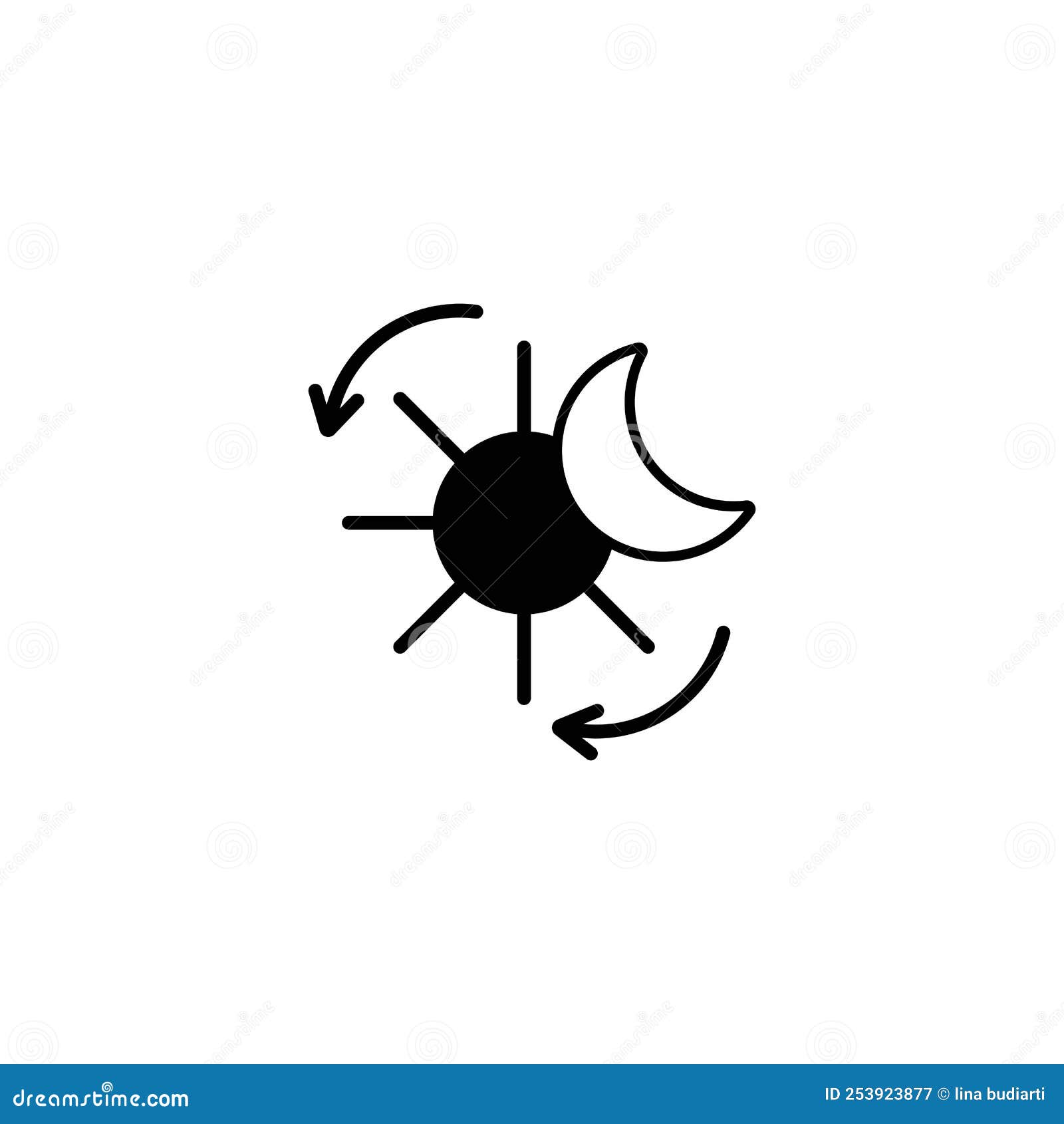 Solstice icon vector stock vector. Illustration of solstice - 253923877