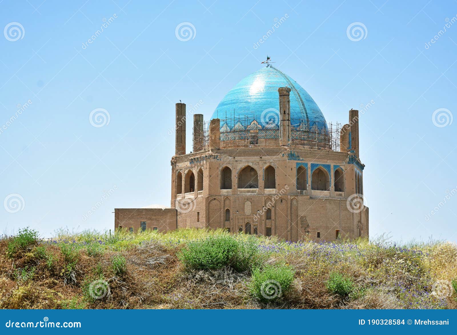 Soltaniyeh Dome , Zanjan , Iran Stock Photo - Image of monument ...