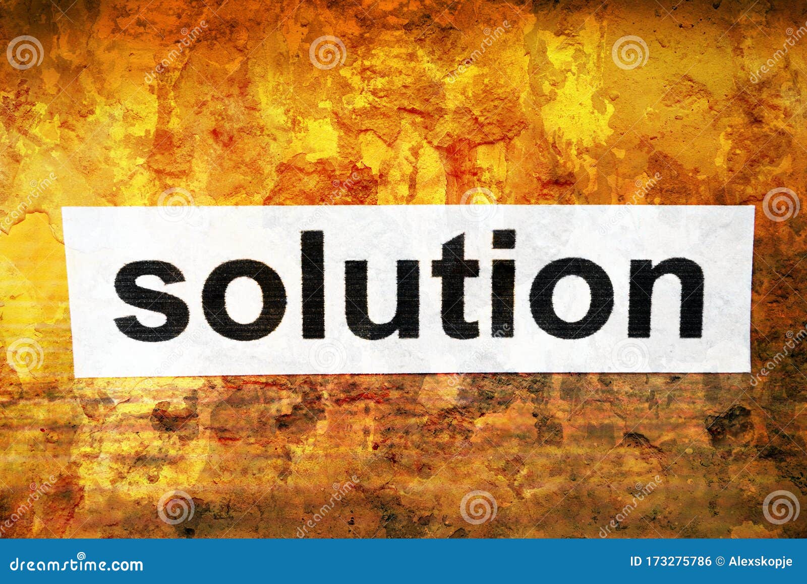 Solution stock photo. Image of internet, grunge, model - 173275786