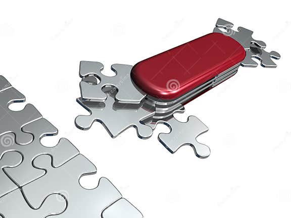 Solution for all stock illustration. Illustration of universal - 515893