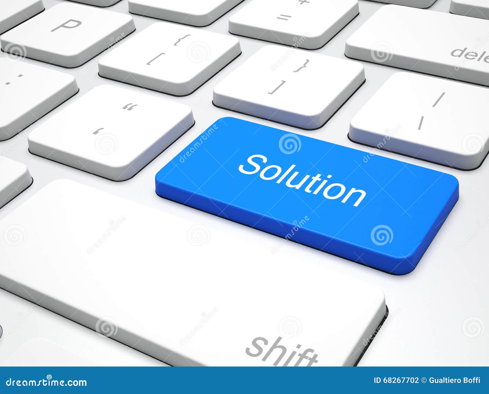 Solution Blue Stamp Vector Illustration | CartoonDealer.com #119421810