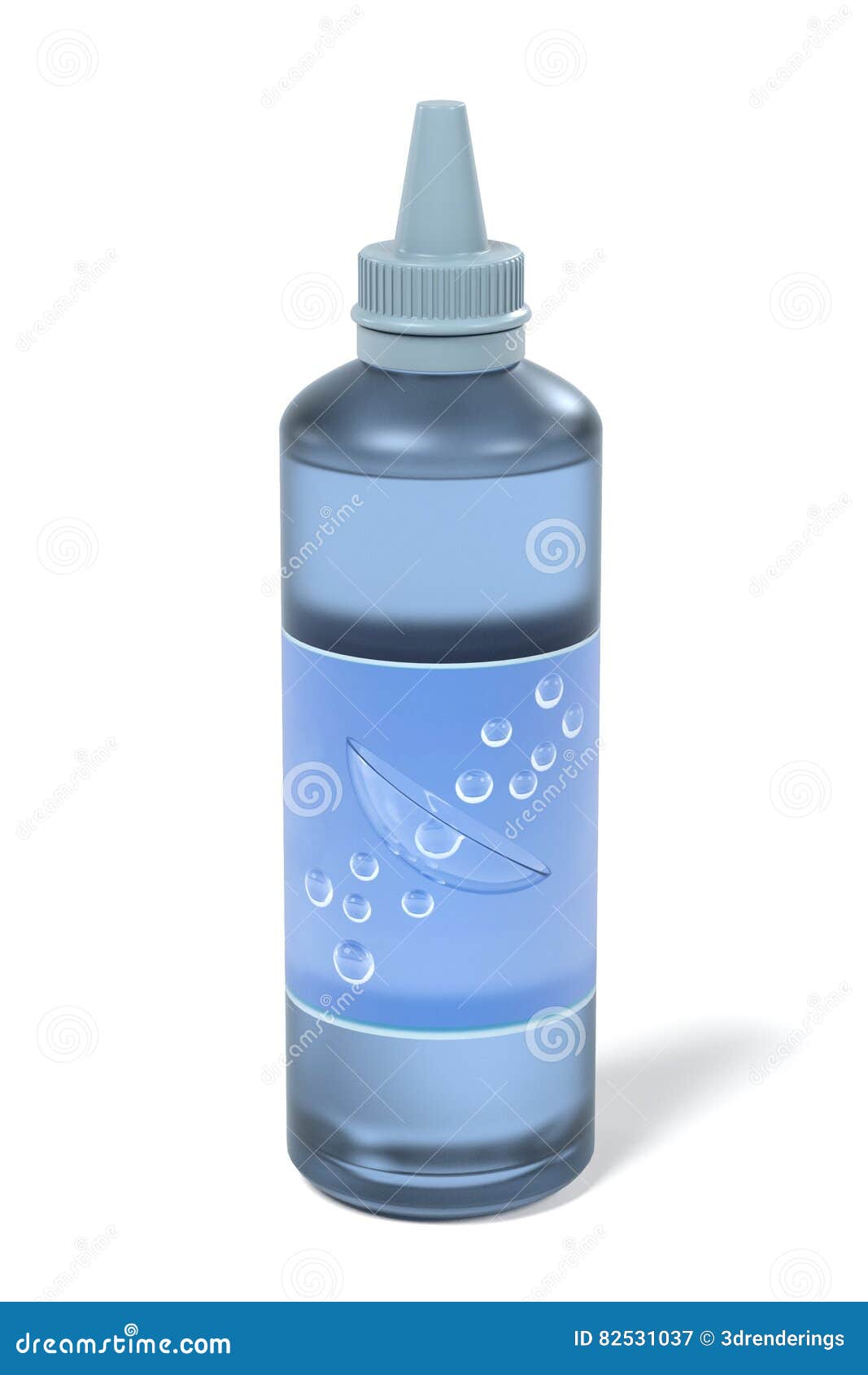 Solution bottle stock illustration. Illustration of render - 82531037