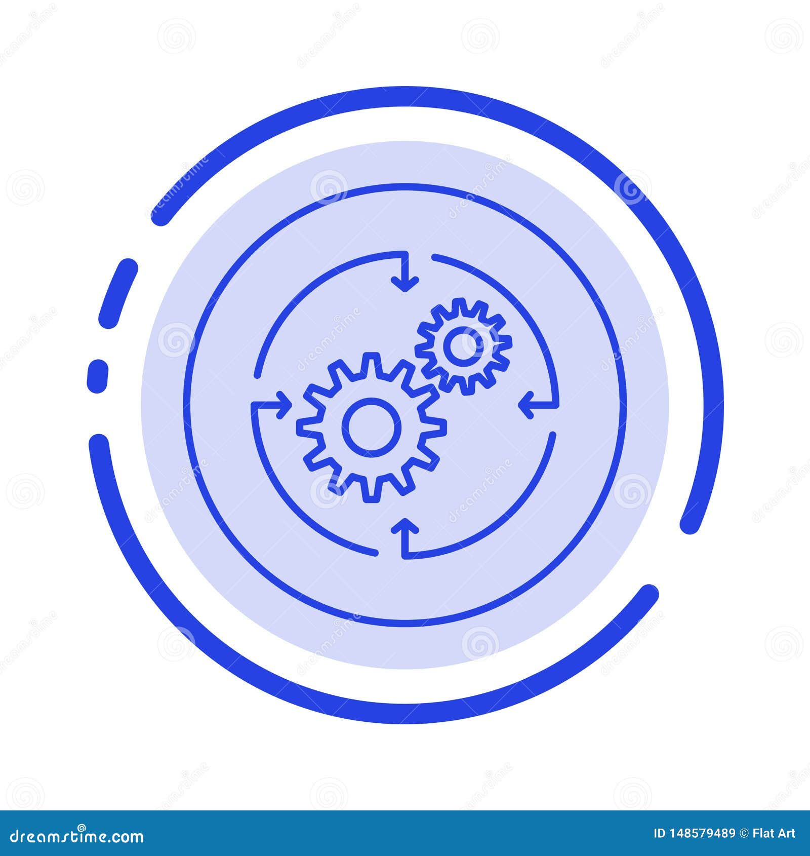 Solution, Business, Company, Finance, Structure Blue Dotted Line Line ...