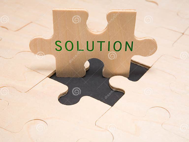 Solution - Business Metaphor Stock Image - Image of concept ...