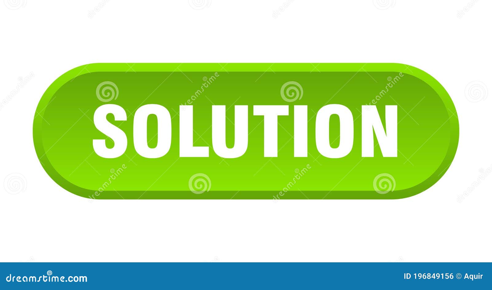 Solution button stock vector. Illustration of sign, peeler - 196849156