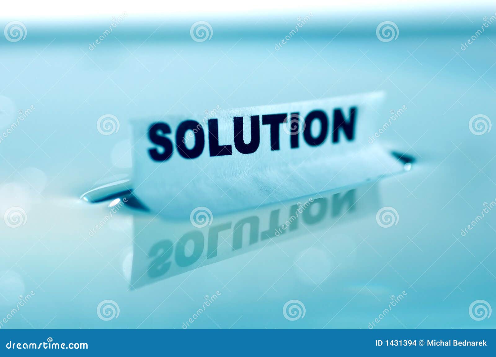 SOLUTION concept stock photo. Image of background, abstract - 1431394