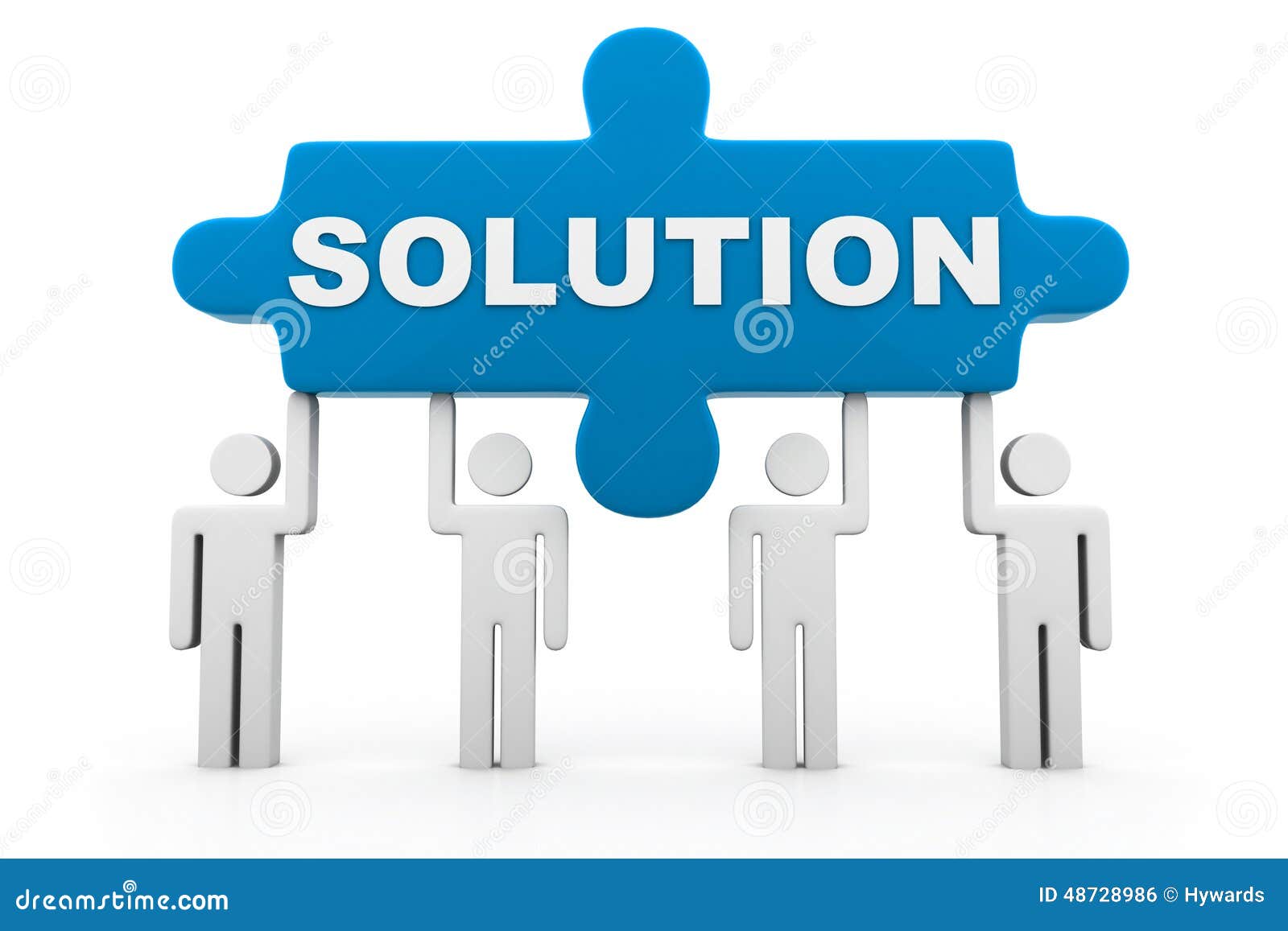 Solution concept stock illustration. Illustration of symbol - 48728986