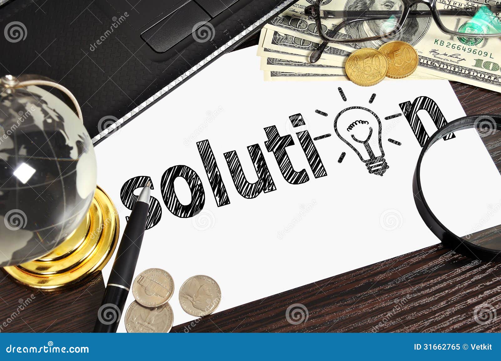 Solution de dessin image stock. Image du transmission - 31662765