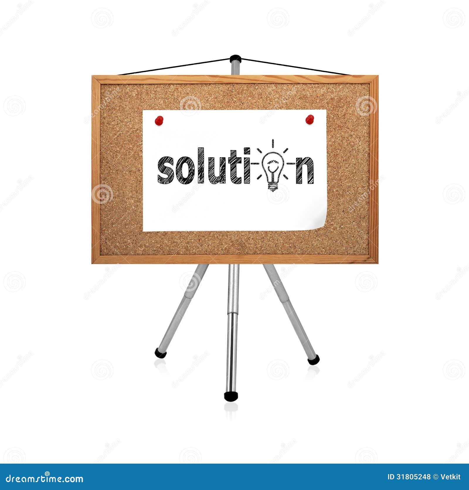 Solution de dessin photo stock. Image du dessin, solution - 31805248