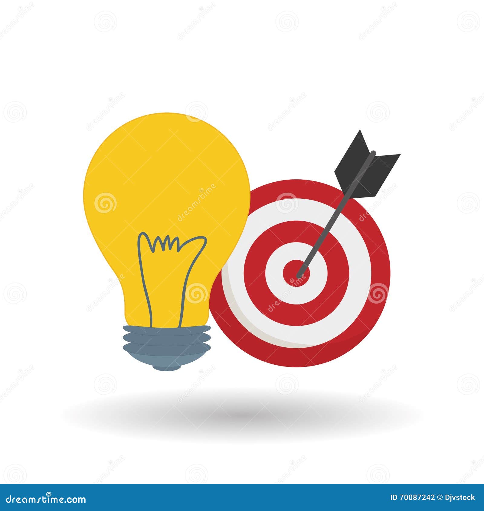 Solution Design Over White Background, Vector Illustration Stock Vector ...