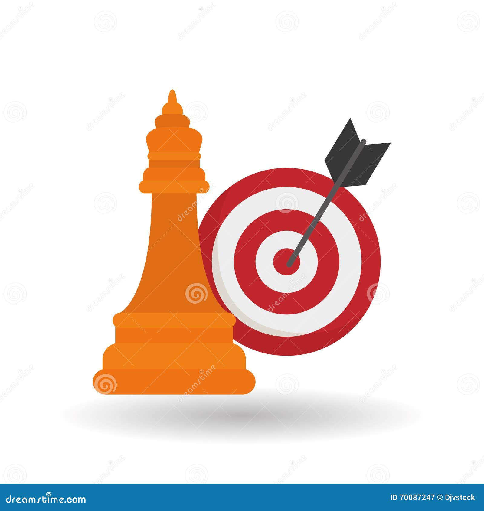 Solution Design Over White Background, Vector Illustration Stock Vector ...