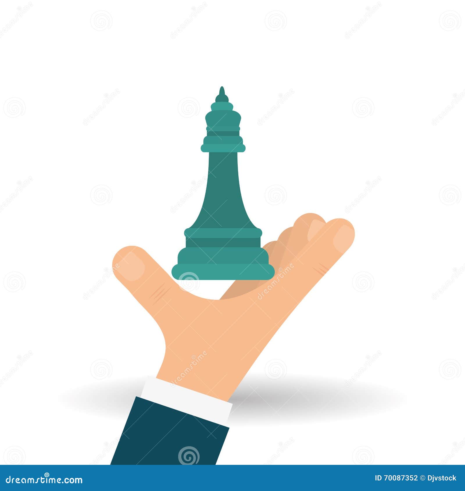 Solution Design Over White Background, Vector Illustration Stock Vector ...