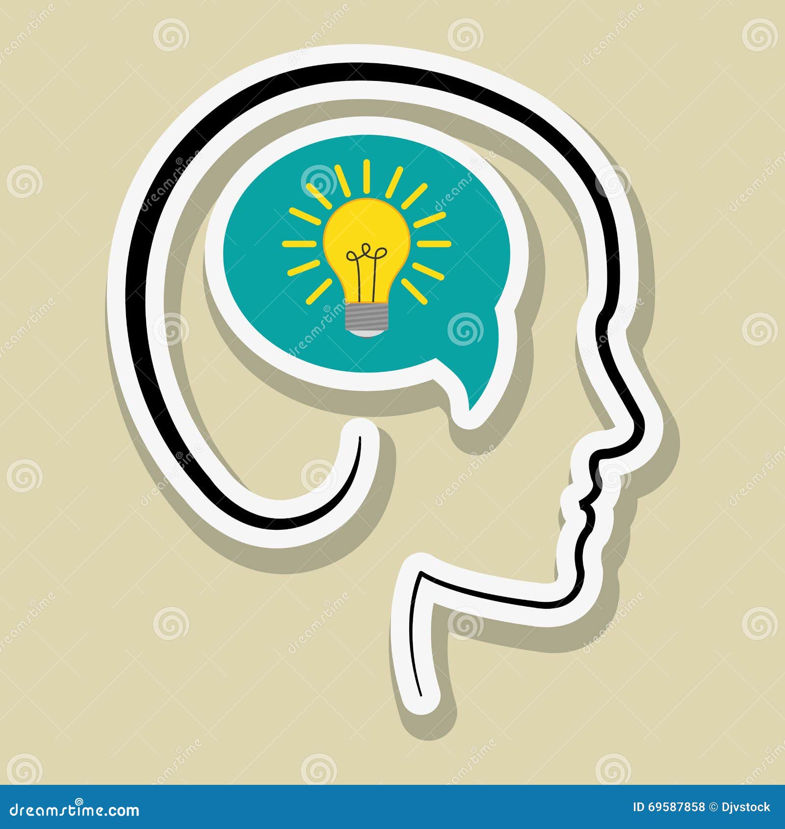 Solution Icon Design , Vector Illustration Stock Vector - Illustration of strategy, marketing ...