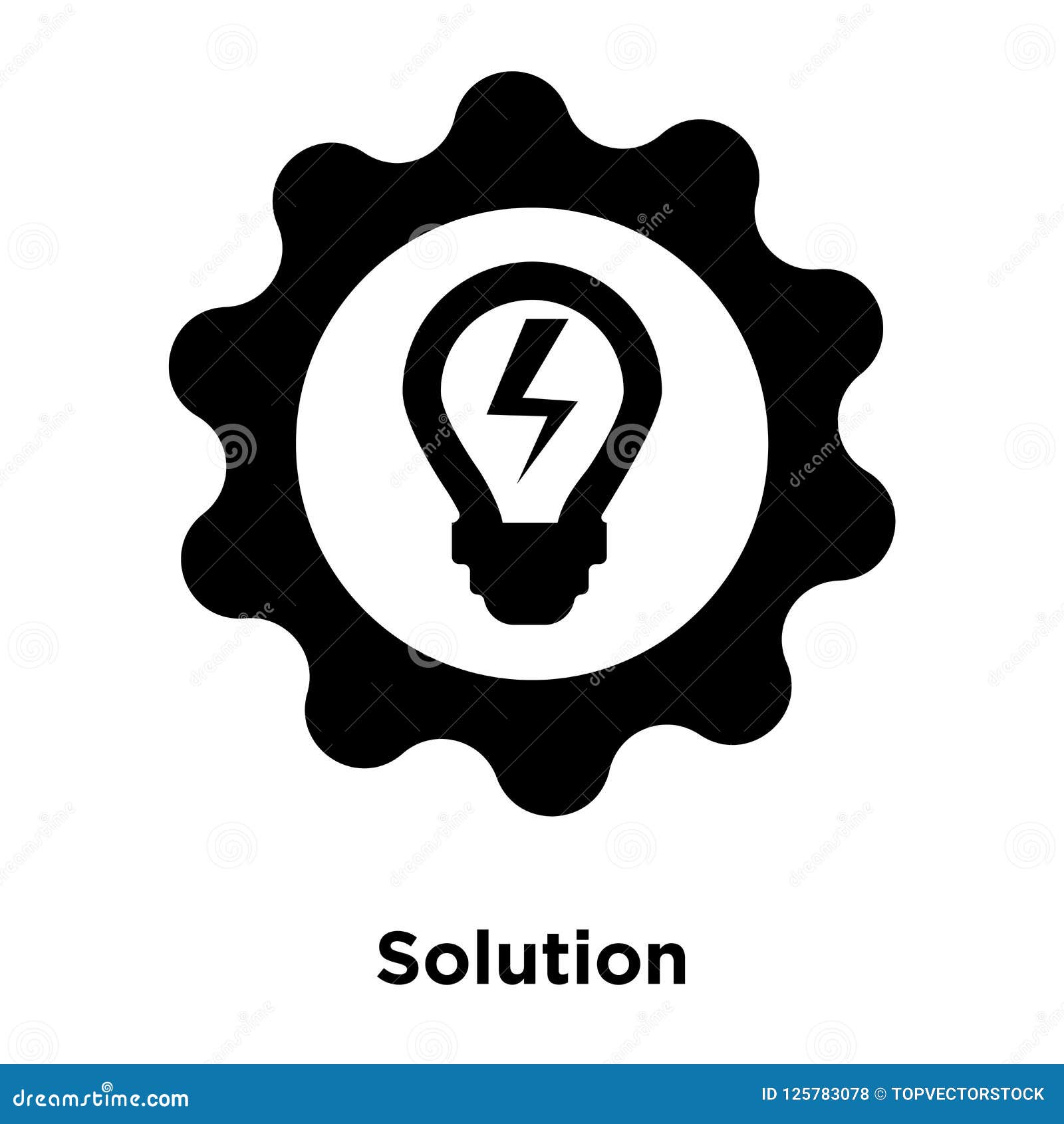 Solution Icon Vector Isolated on White Background, Logo Concept Stock ... Solution Icon Vector Isolated on White Background, Logo Concept Stock ...