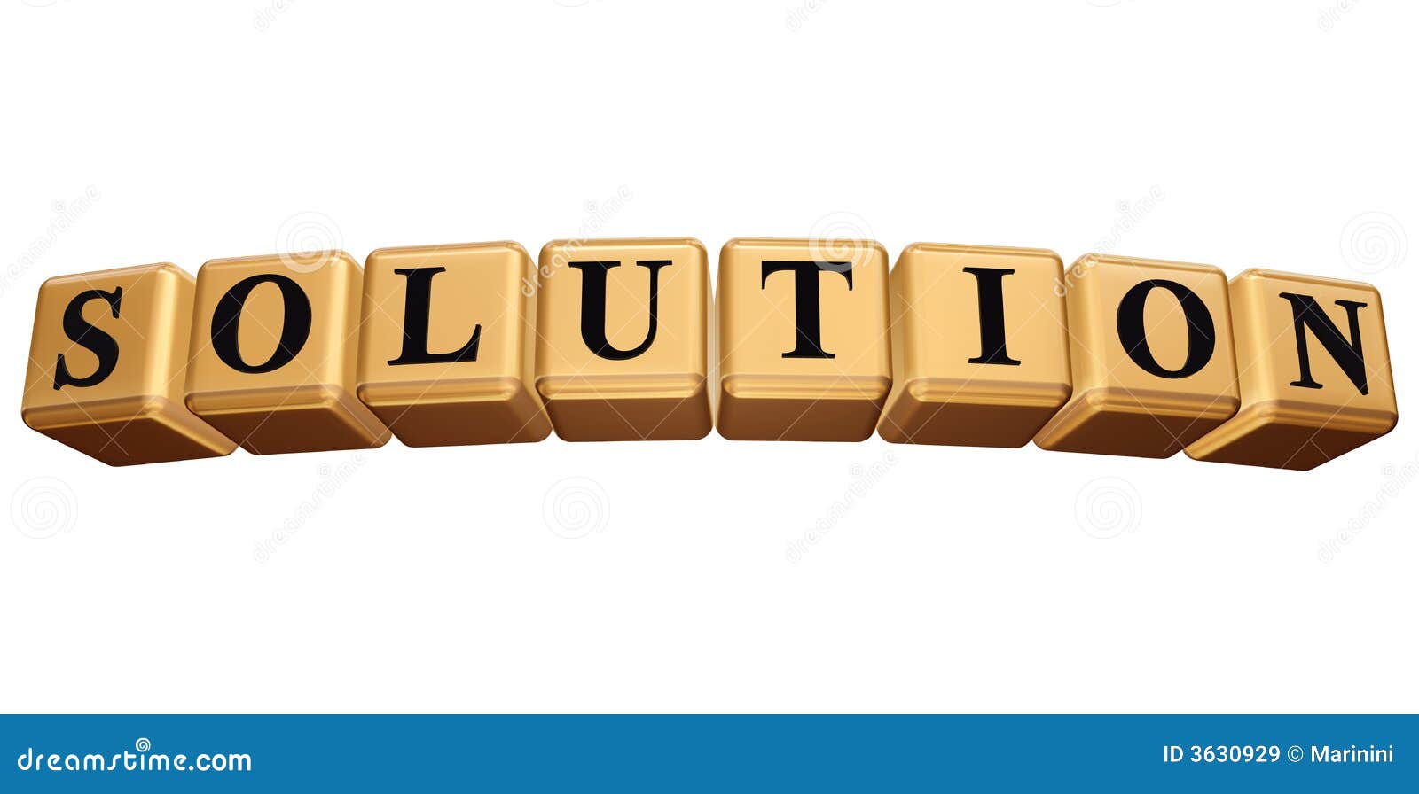 Solution isolated stock illustration. Illustration of presentation ...