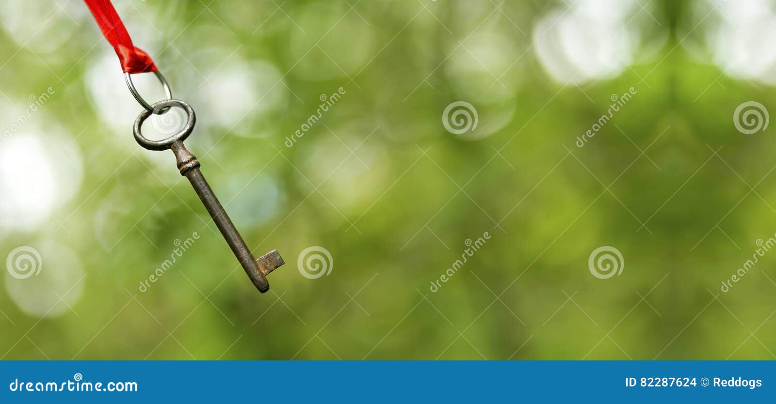 Solution key banner stock photo. Image of prosperity - 82287624
