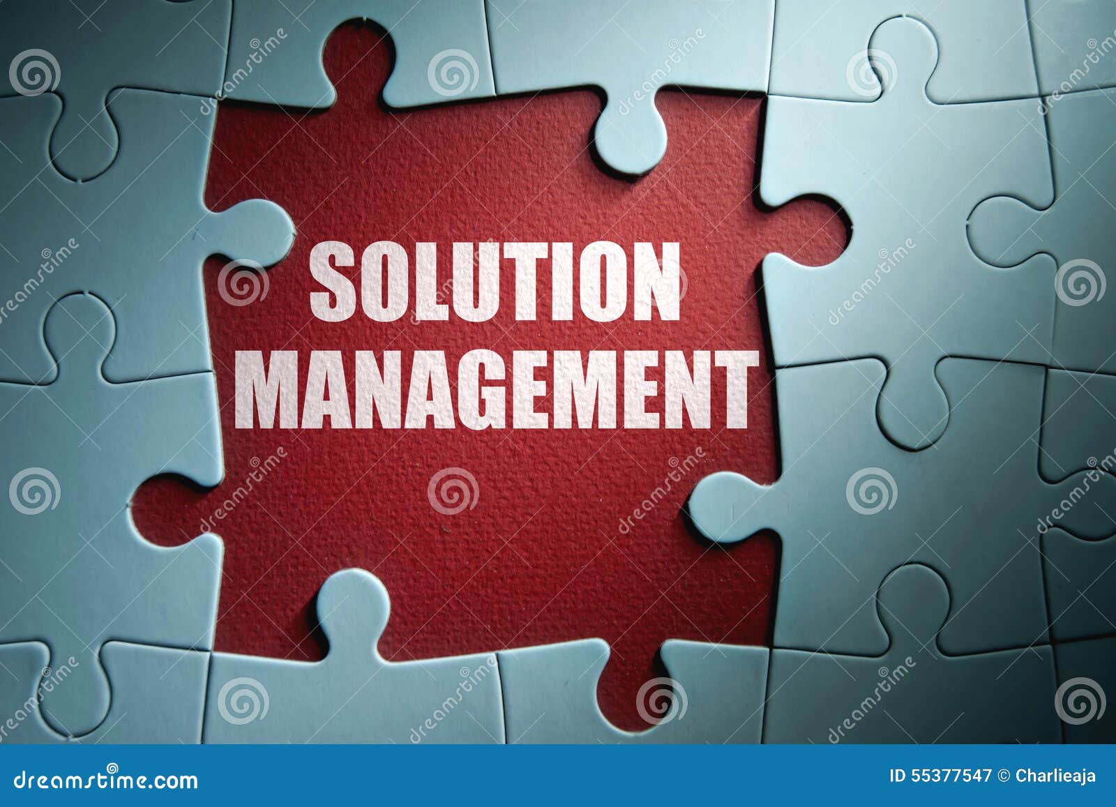 Solution management stock image. Image of jigsaw, strategy - 55377547