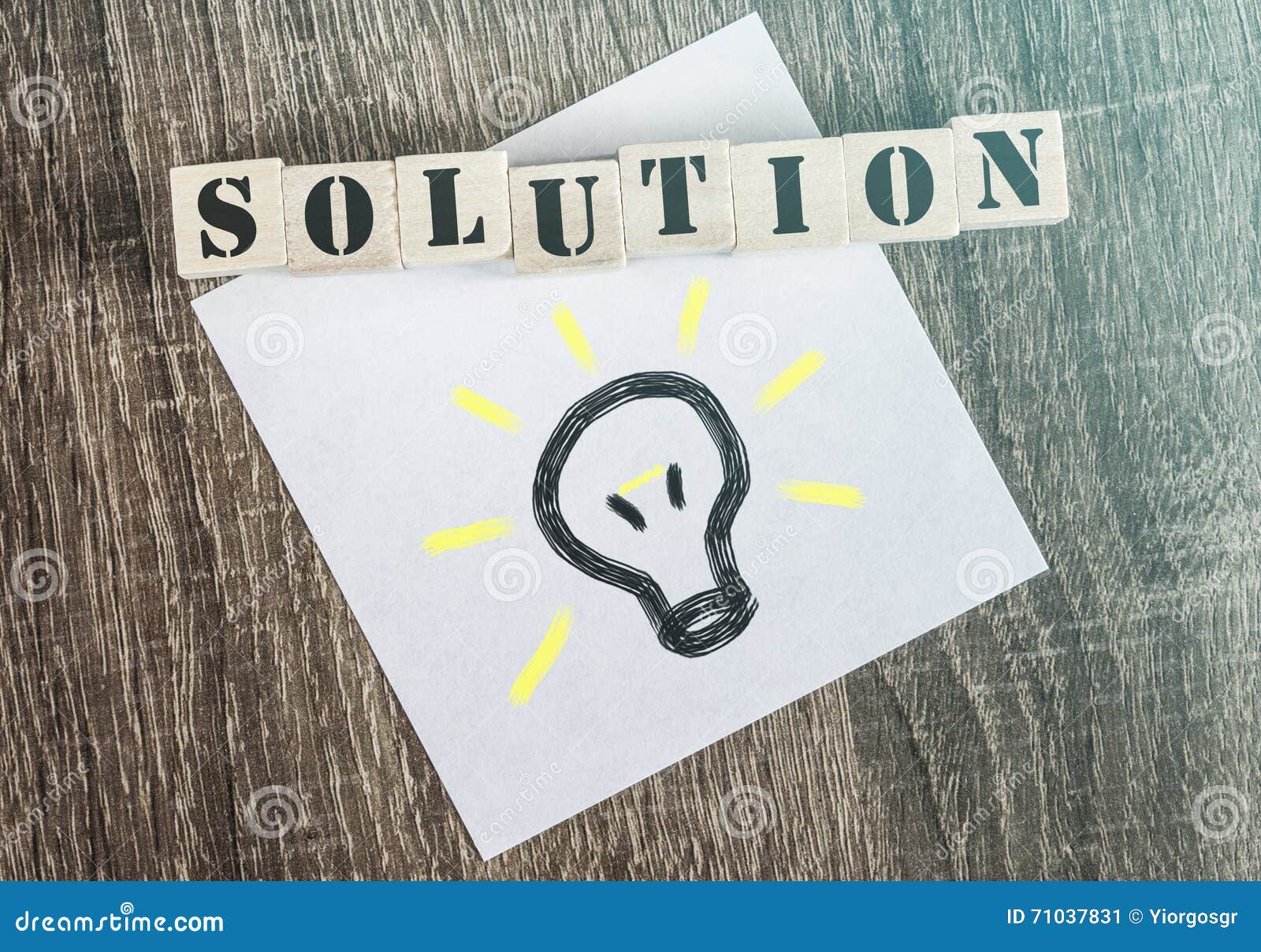 Solution message stock image. Image of leadership, strategy - 71037831