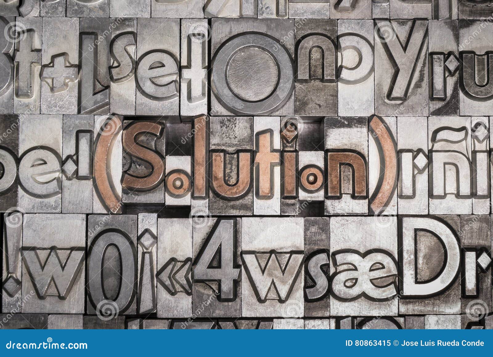 Ecology With Movable Type Printing Stock Photography | CartoonDealer ...