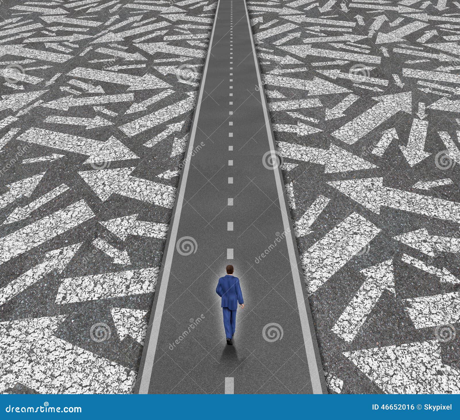 Solution Path stock illustration. Illustration of challenges - 46652016