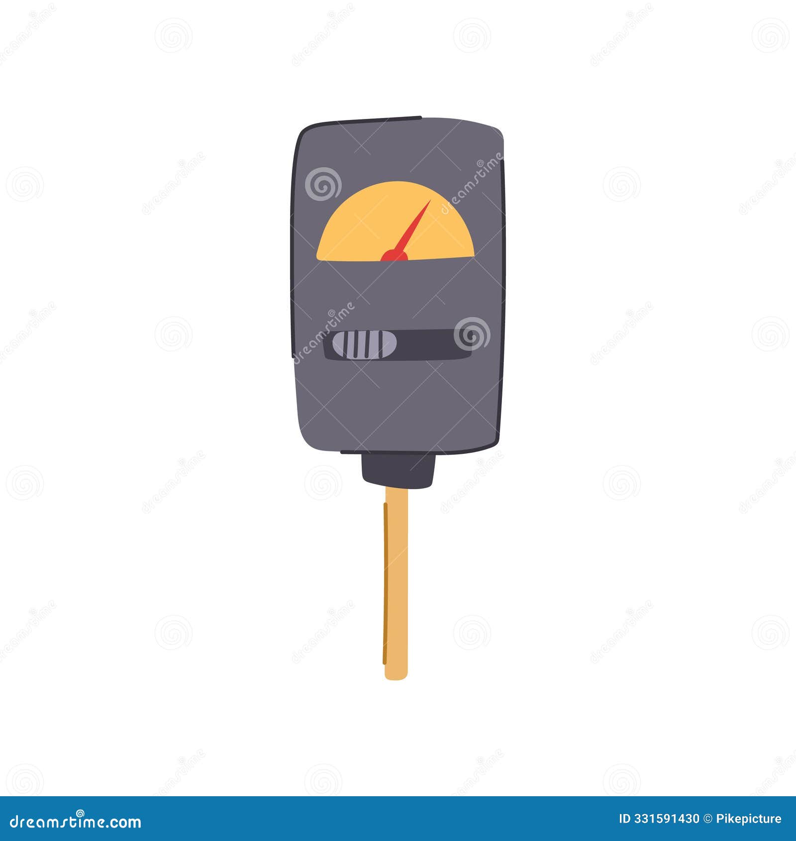 Electrode Ph Meter Cartoon Vector Illustration | CartoonDealer.com ...