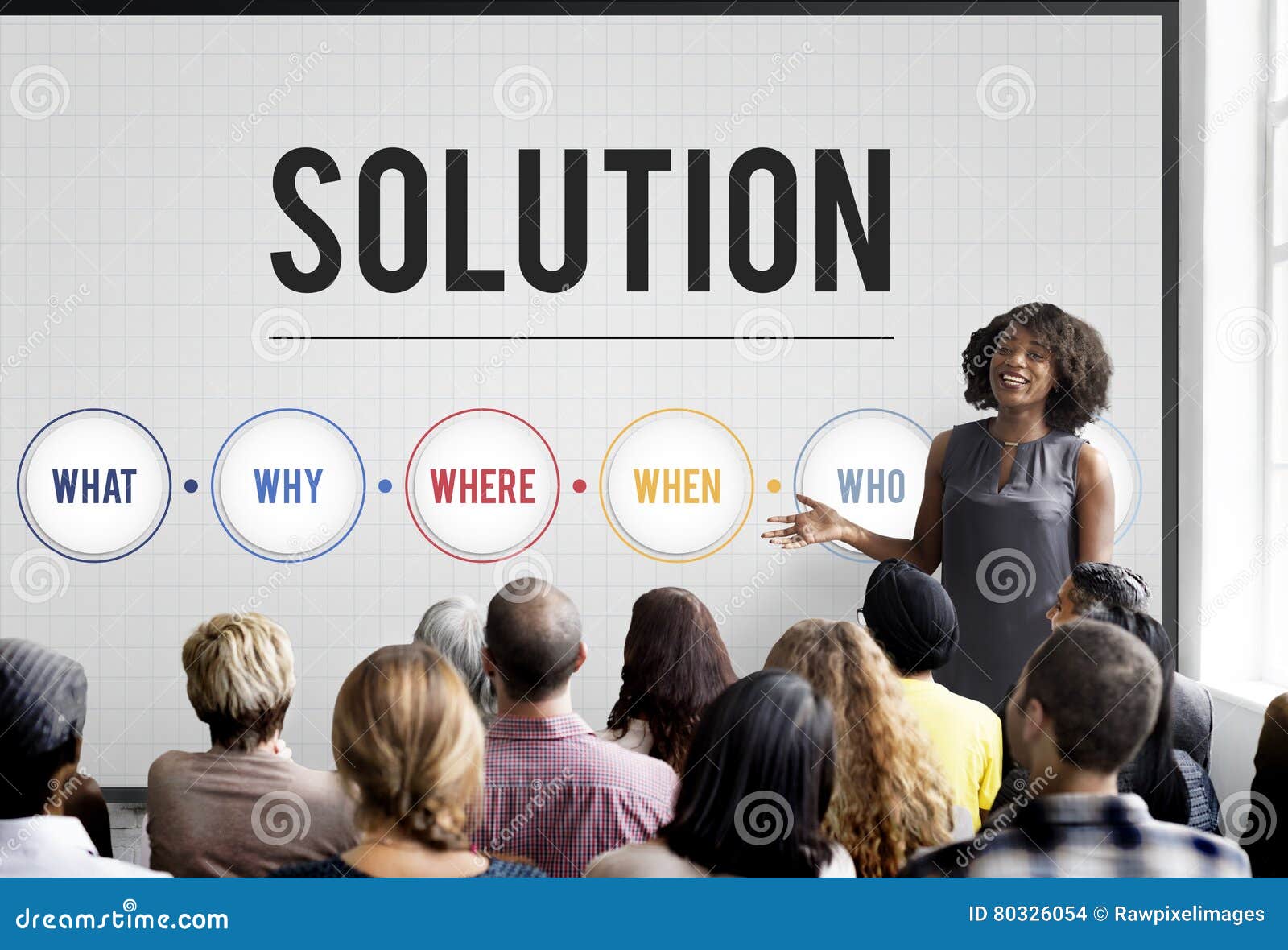 Solution Problem Solving Share Ideas Concept Stock Photo - Image of ...