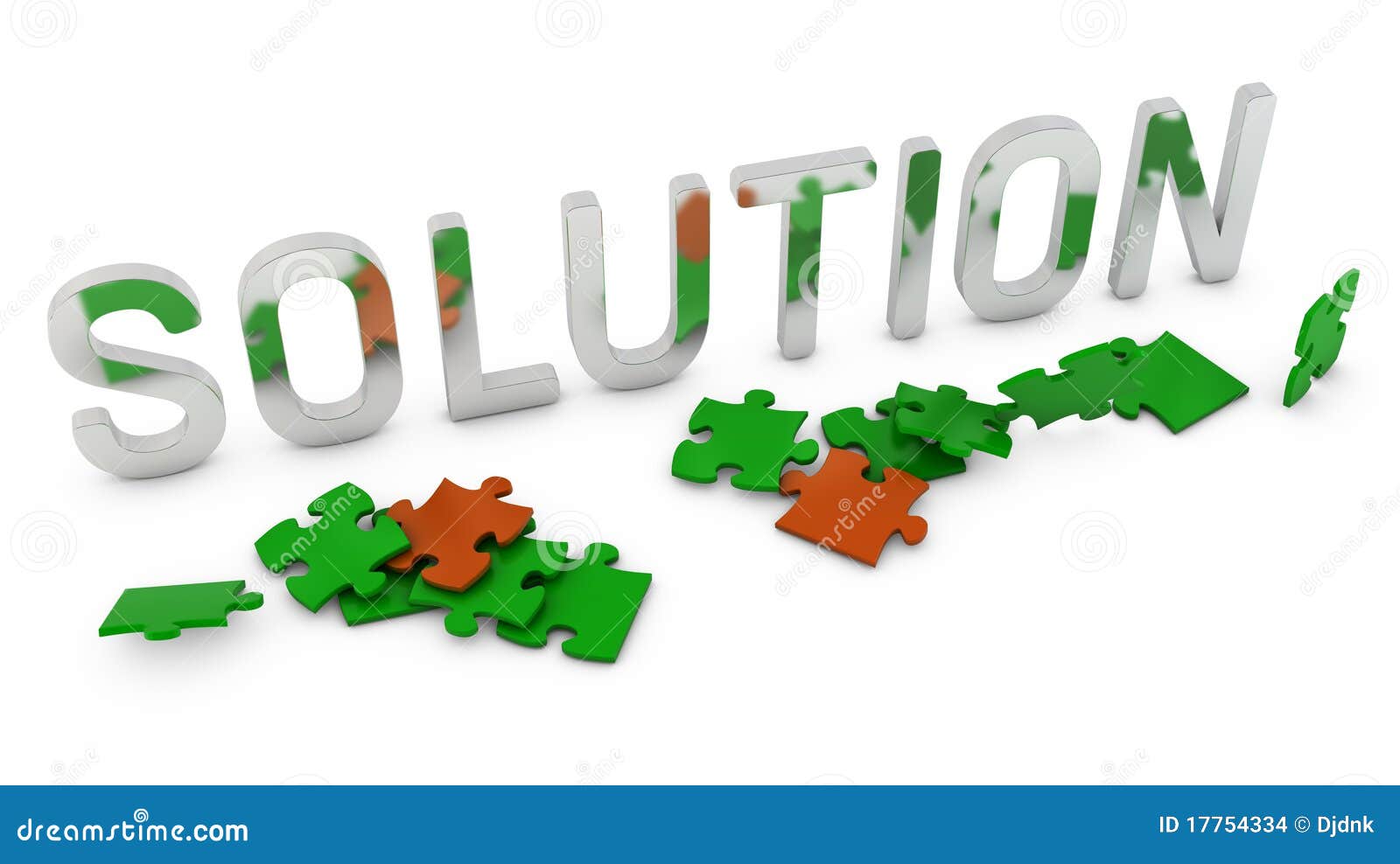 Solution puzzle stock illustration. Illustration of finger - 17754334