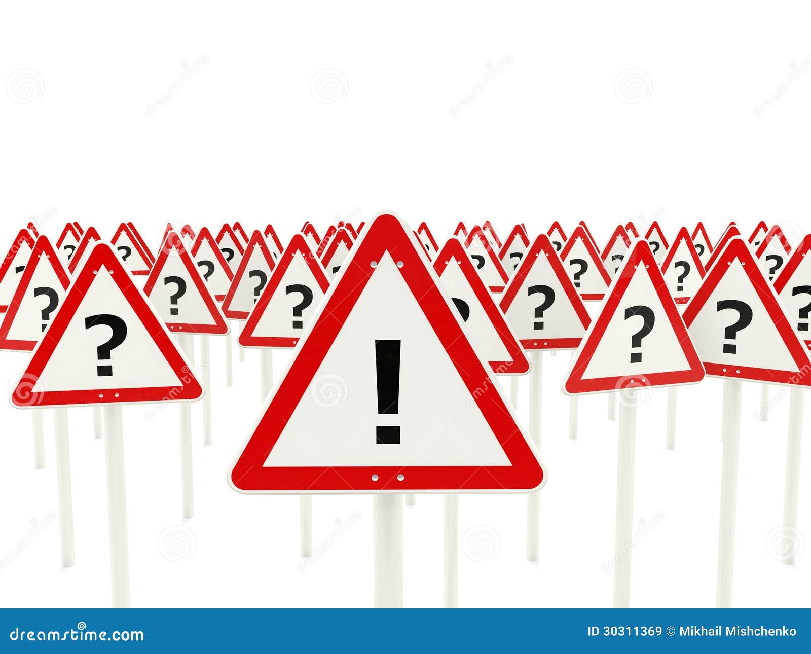 Solution road sign stock illustration. Illustration of render - 30311369