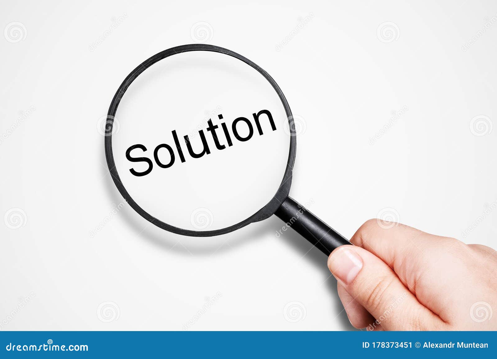 Solution search stock image. Image of strategy, resolution - 178373451
