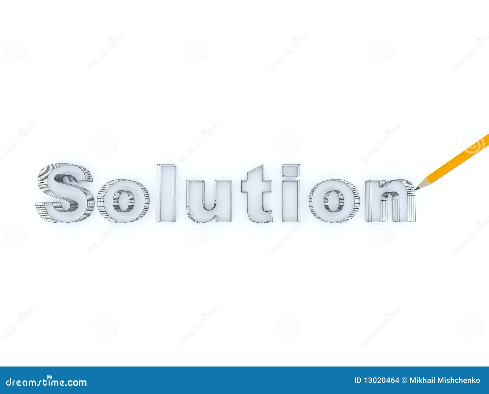 Solution sign stock illustration. Illustration of marketing - 13020464